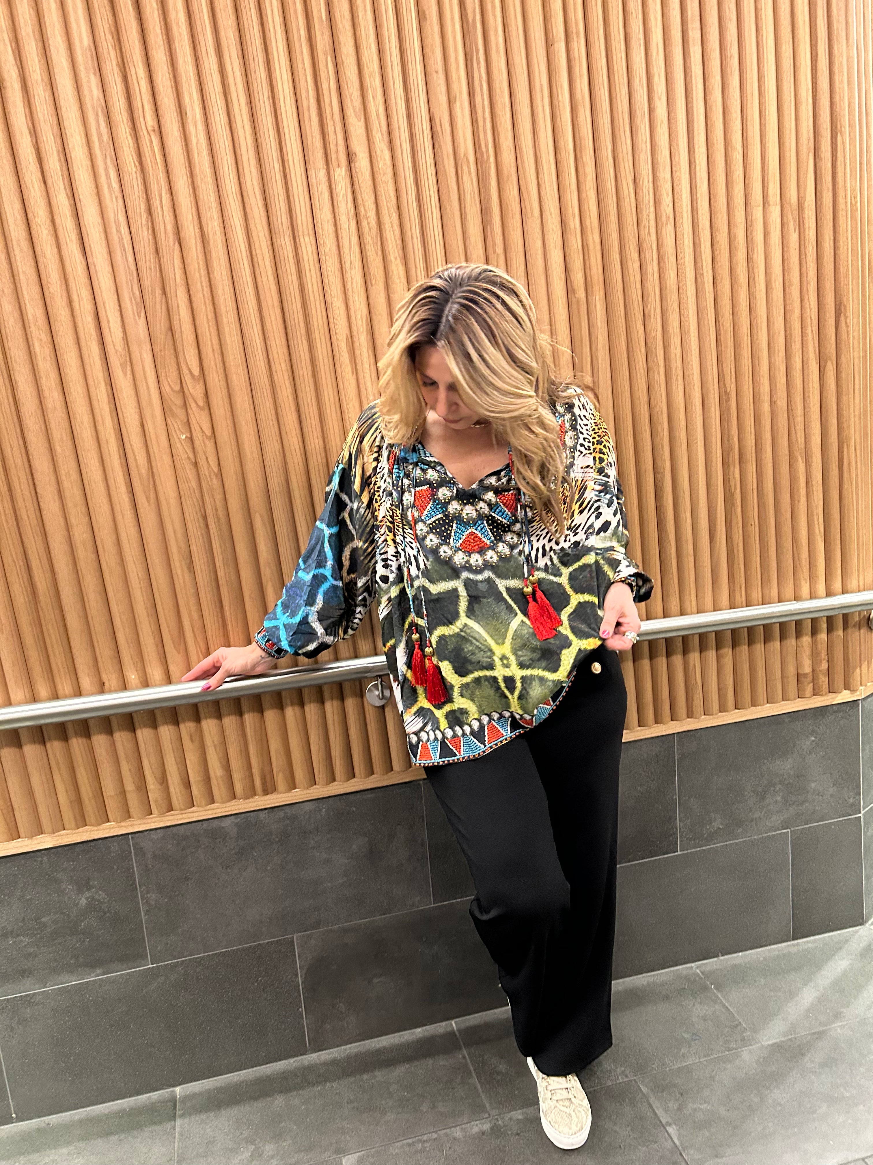 Gypsy top jungle green – Kat by Katherine Jane